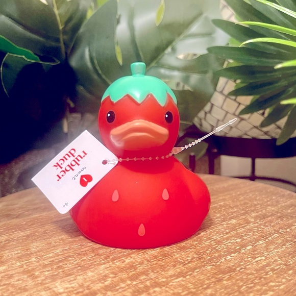 Target | Toys | New Target Strawberry Rubber Duckie | Poshmark